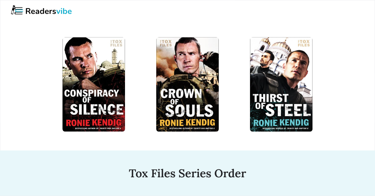 Tox Files Book Series In Order (3 Books)