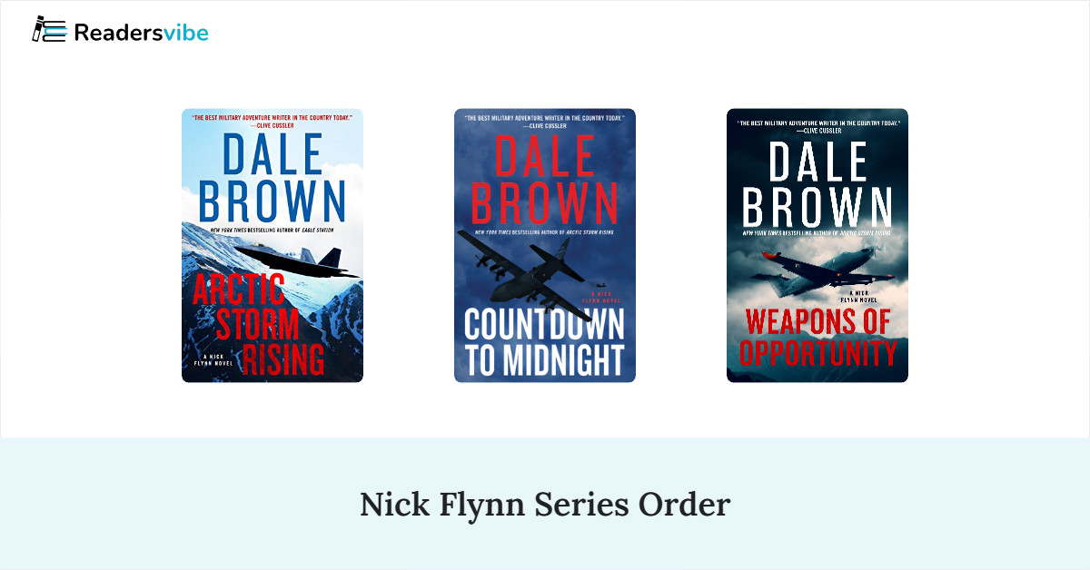 Nick Flynn Book Series In Order (3 Books)