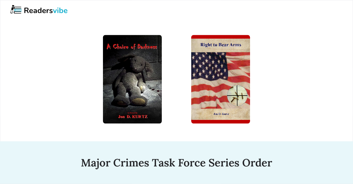 Major Crimes Task Force Book Series In Order (2 Books)