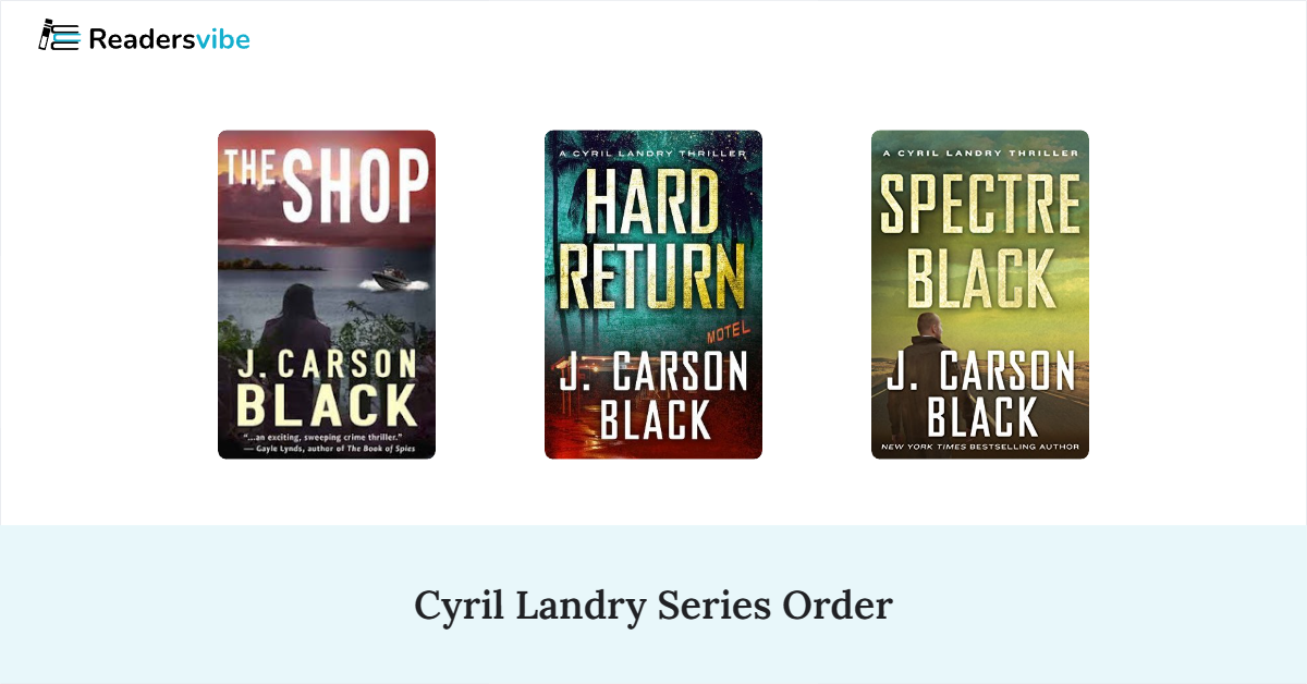 Cyril Landry Book Series In Order (3 Books)