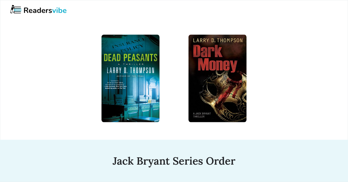 Jack Bryant Book Series In Order (2 Books)