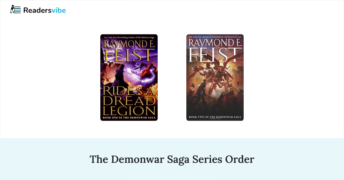 The Demonwar Saga Book Series In Order (2 Books)