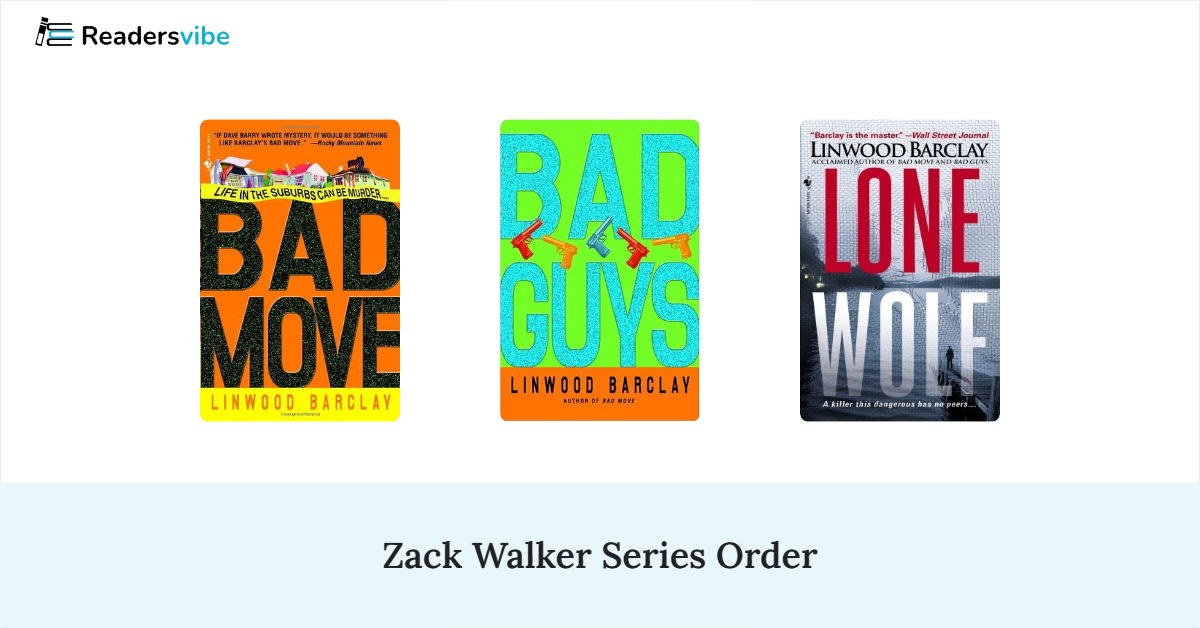 Zack Walker Book Series In Order (4 Books)