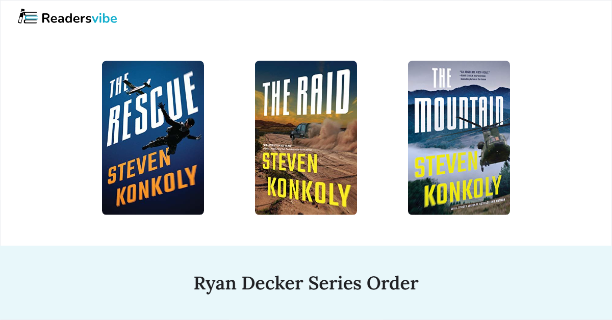 Ryan Decker Book Series In Order (4 Books)