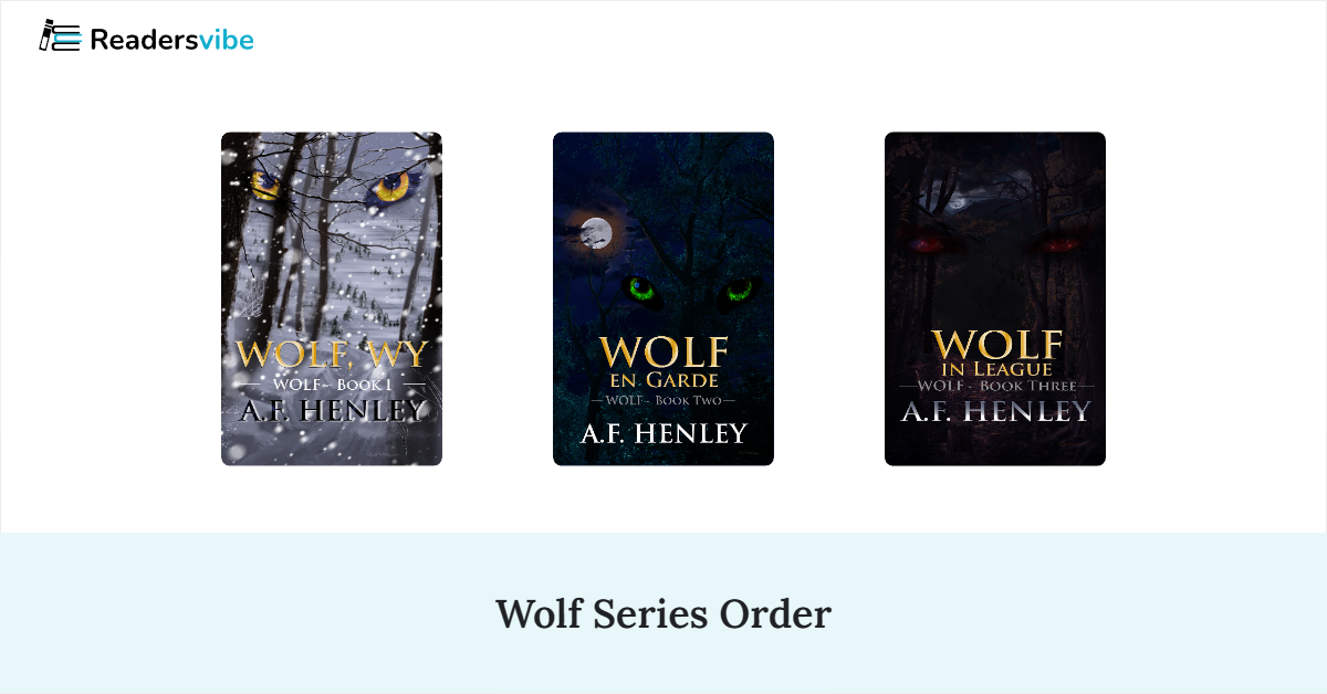 Wolf Book Series In Order (3 Books)