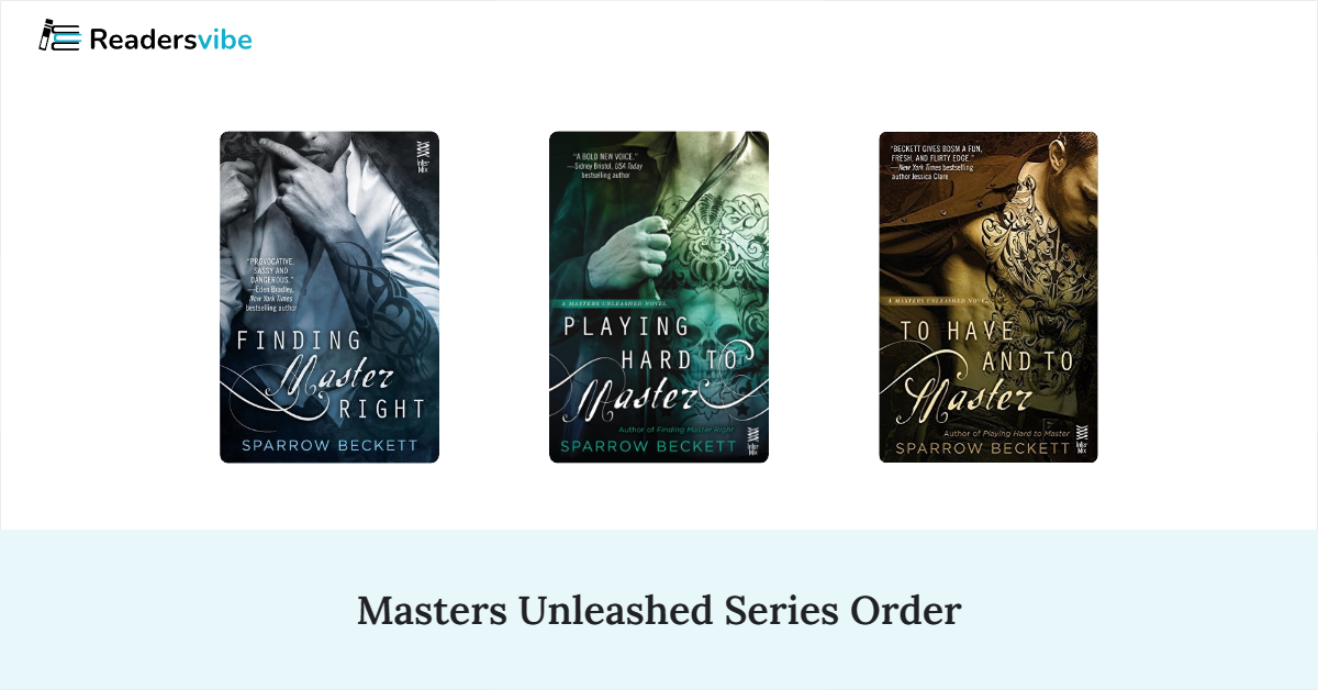 Masters Unleashed Book Series In Order (5 Books)
