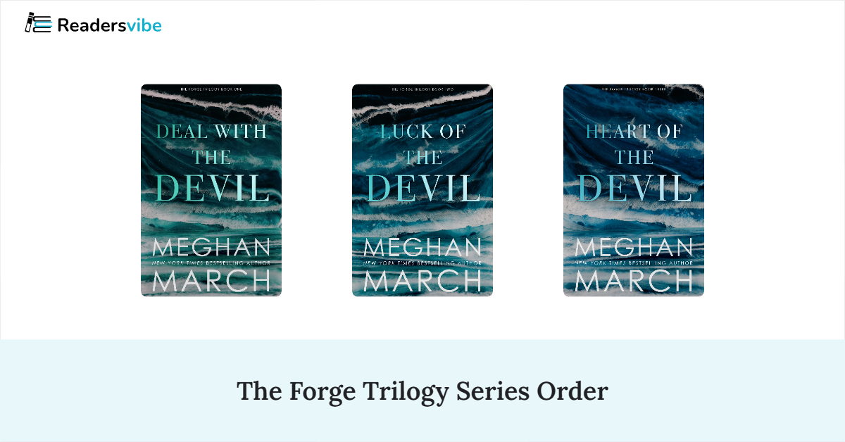 The Forge Trilogy Book Series In Order (3 Books)