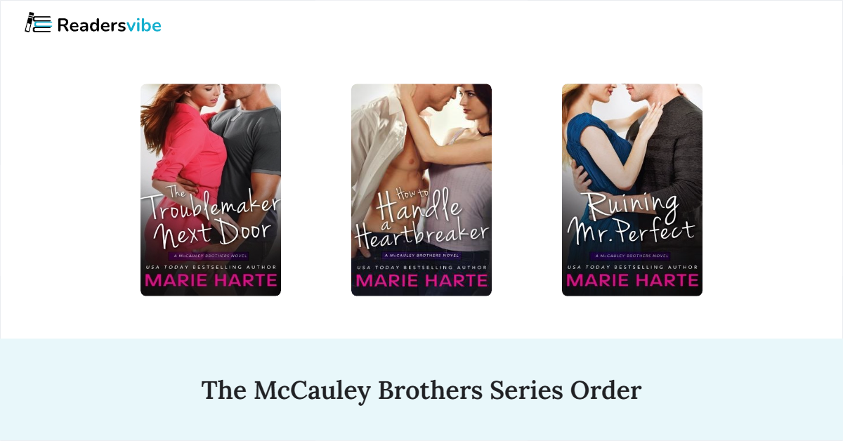 The McCauley Brothers Book Series In Order (4 Books)