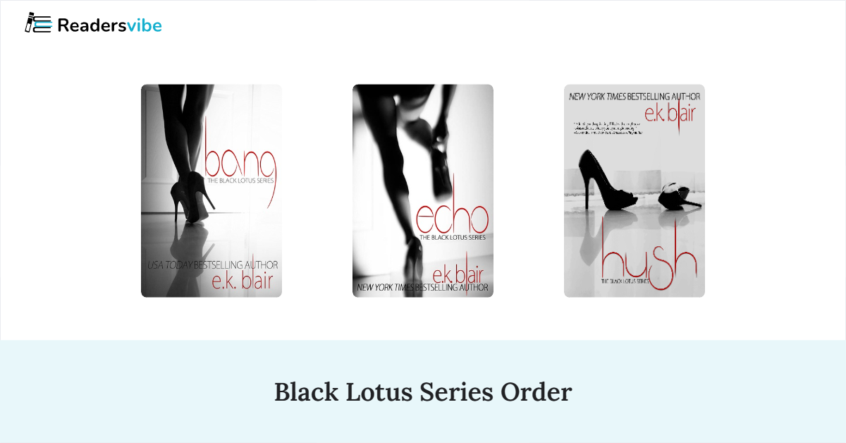 Black Lotus Book Series In Order (3 Books)