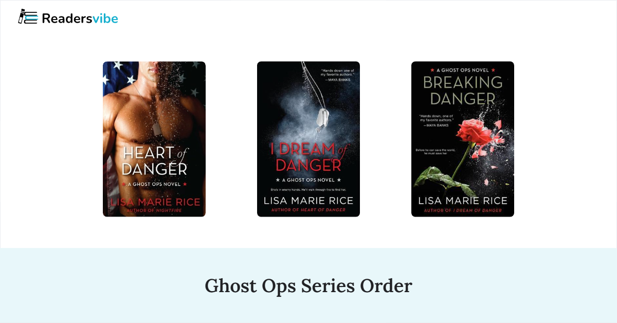 Ghost Ops Book Series In Order (3 Books)