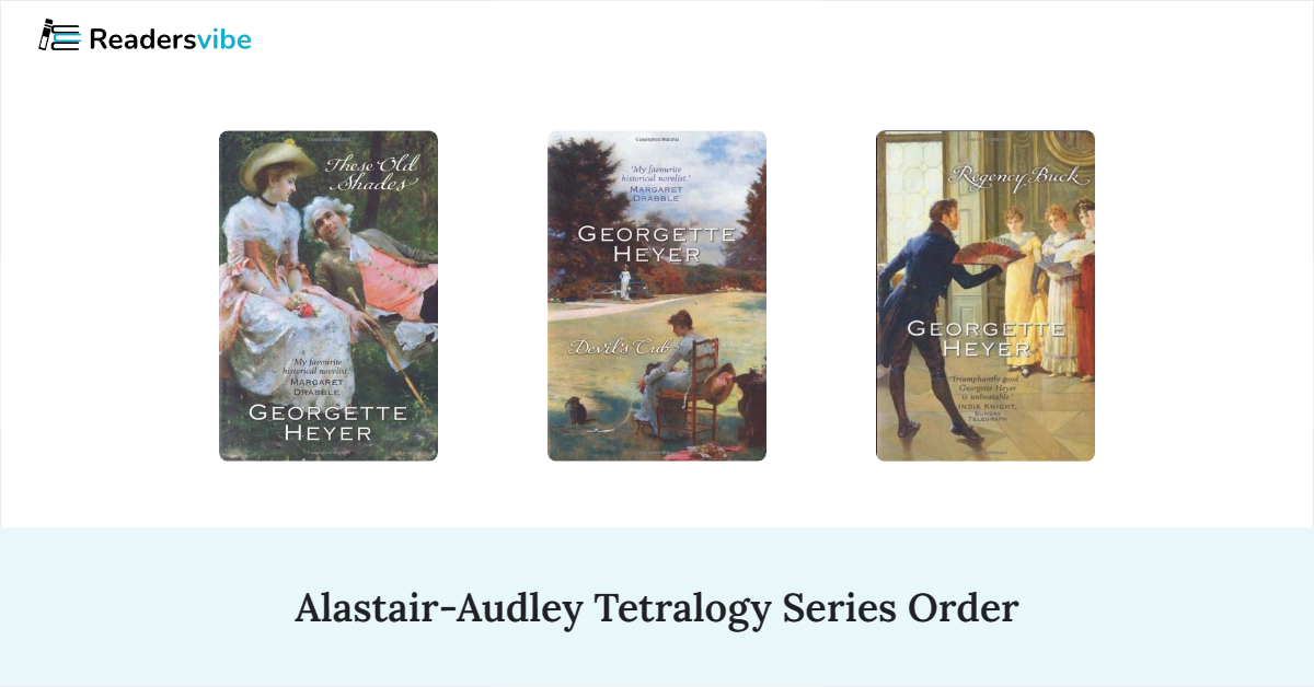 Alastair-Audley Tetralogy Book Series In Order (4 Books)