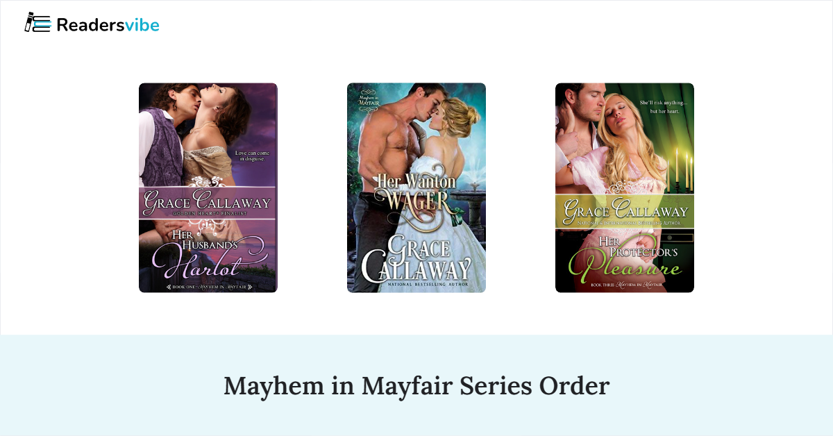 Mayhem in Mayfair Book Series In Order (4 Books)