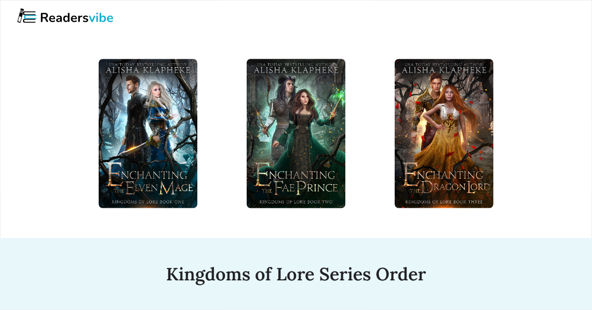 Kingdoms of Lore Book Series In Order (4 Books)