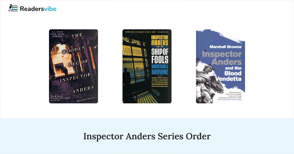 Inspector Anders Book Series In Order (3 Books)