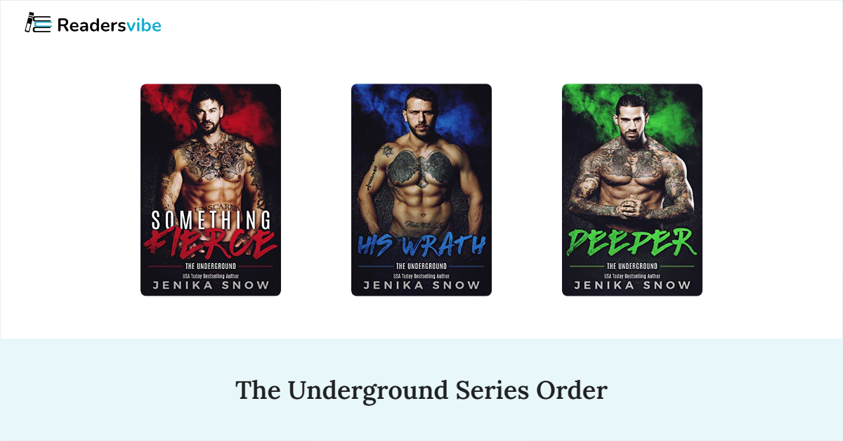 The Underground Book Series In Order (3 Books)