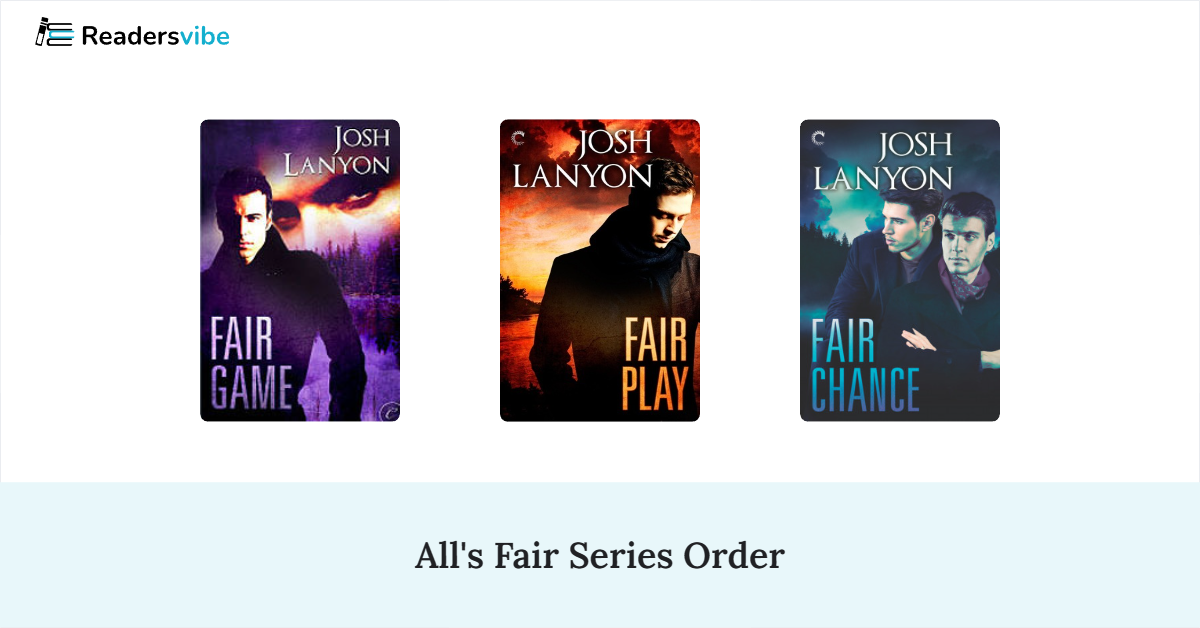 All's Fair Book Series In Order (3 Books)