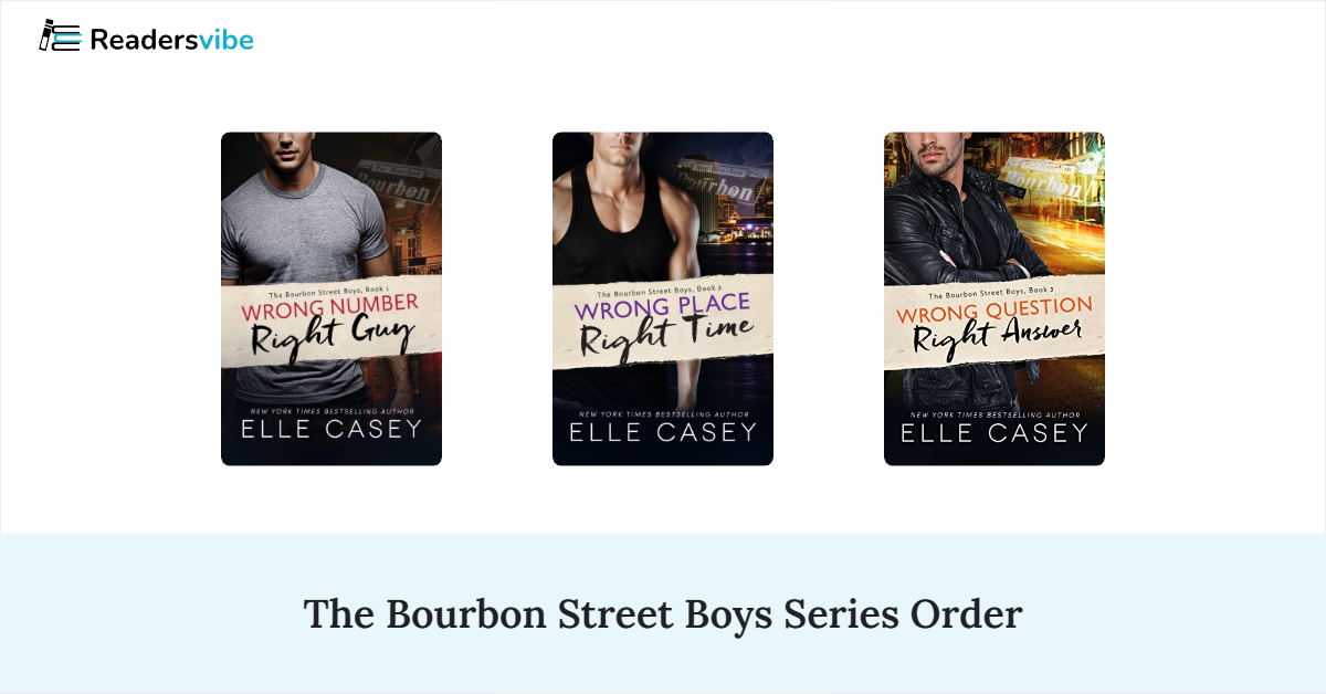 The Bourbon Street Boys Book Series In Order (4 Books)