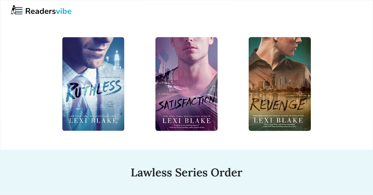 Lawless Book Series In Order (3 Books)