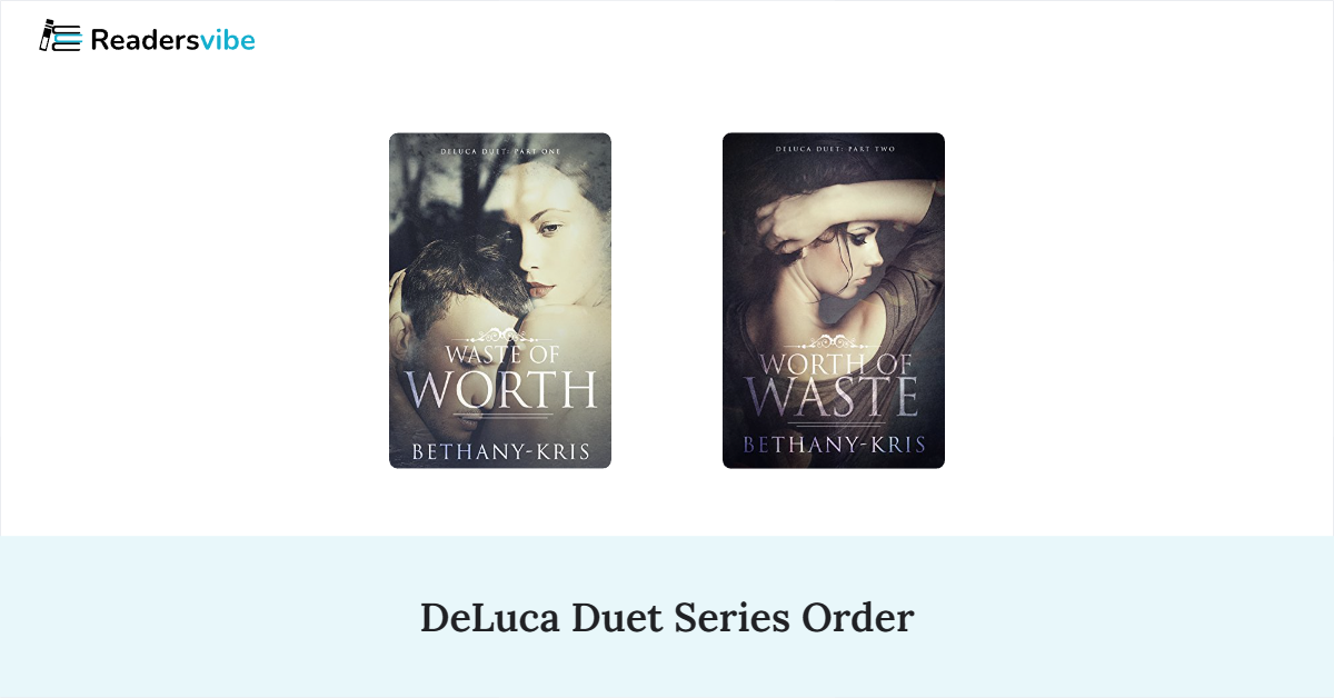 DeLuca Duet Book Series In Order (2 Books)