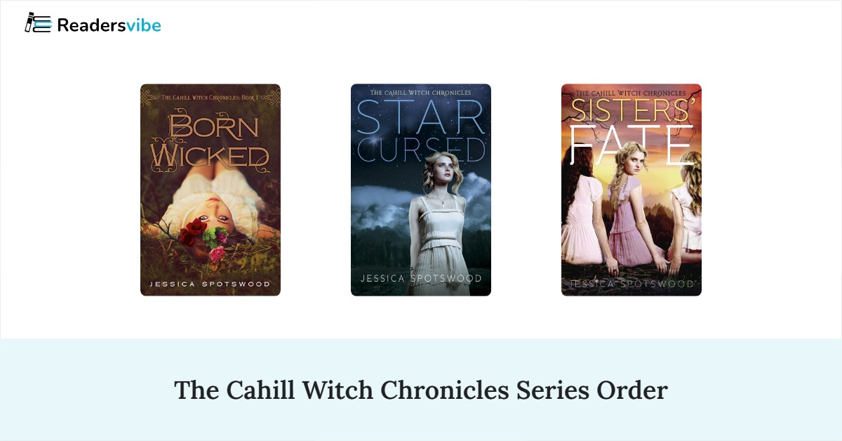 The Cahill Witch Chronicles Book Series In Order (3 Books)