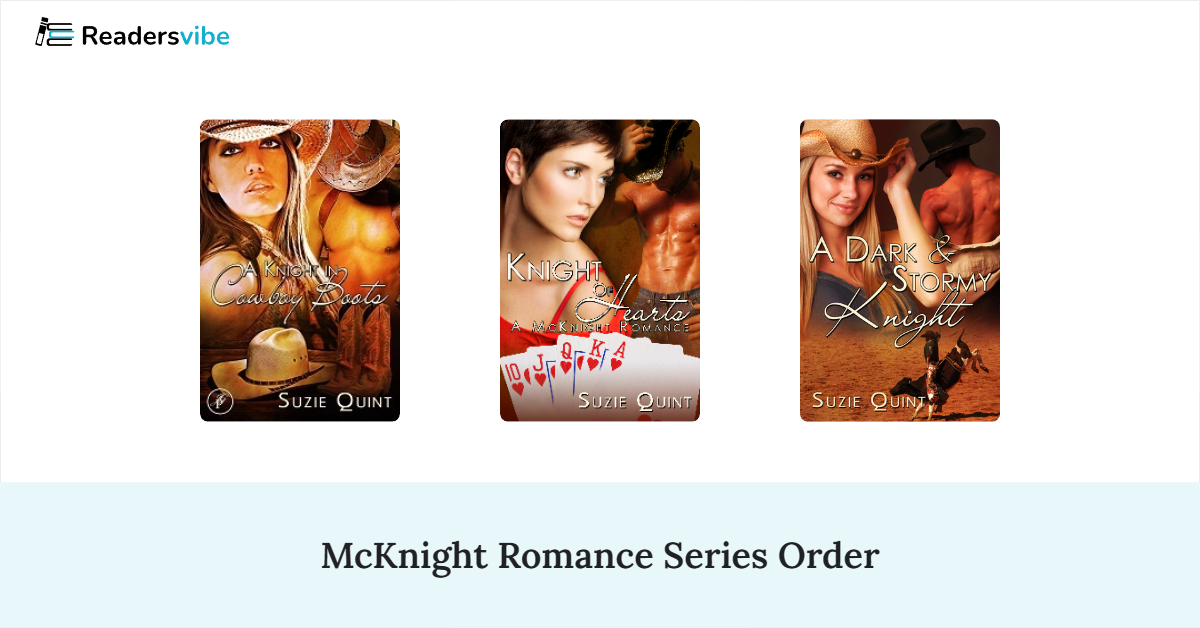 McKnight Romance Book Series In Order (3 Books)