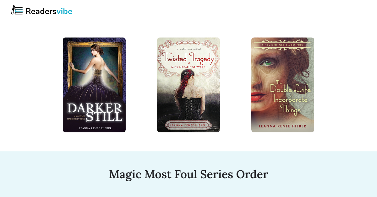 Magic Most Foul Book Series In Order (3 Books)