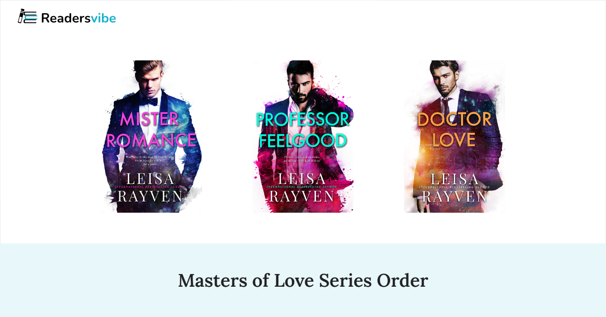 Masters of Love Book Series In Order (3 Books)