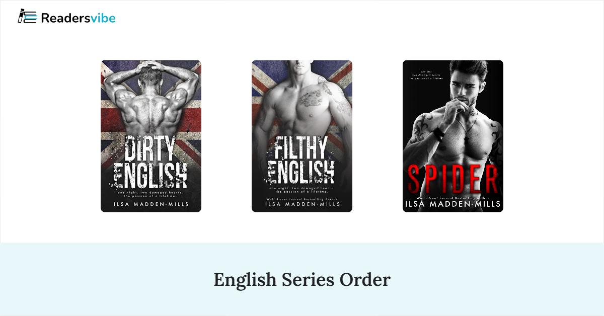 English Book Series In Order (3 Books)
