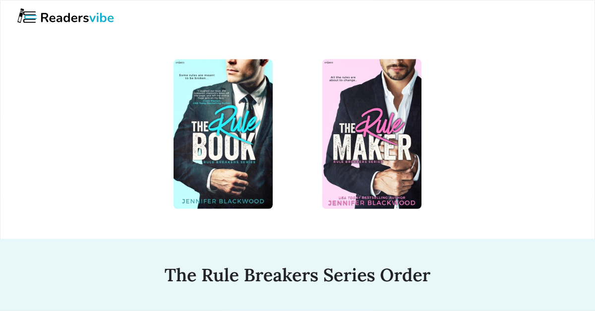 The Rule Breakers Book Series In Order (2 Books)