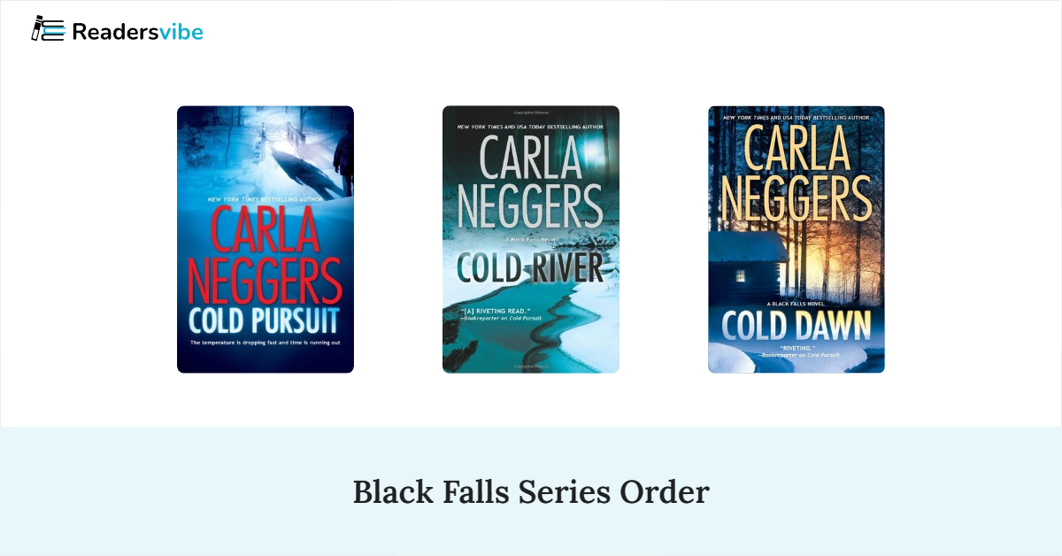 Black Falls Book Series In Order (3 Books)