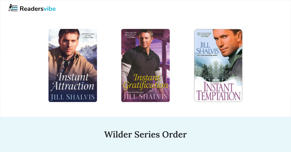 Wilder Book Series In Order (3 Books)