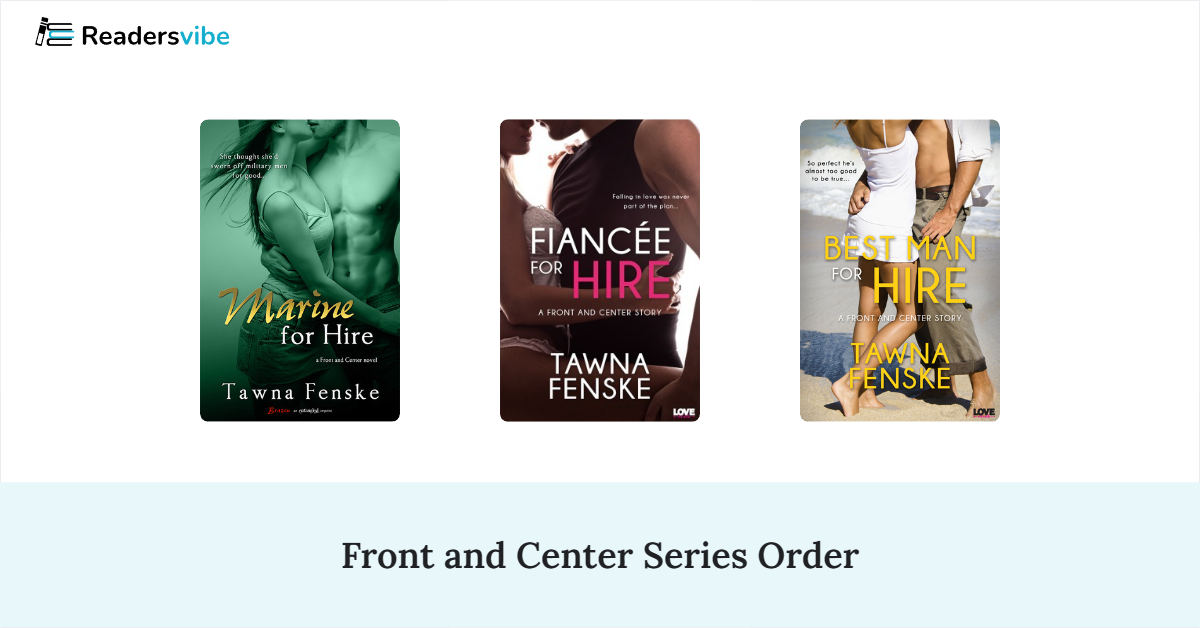 Front and Center Book Series In Order (4 Books)