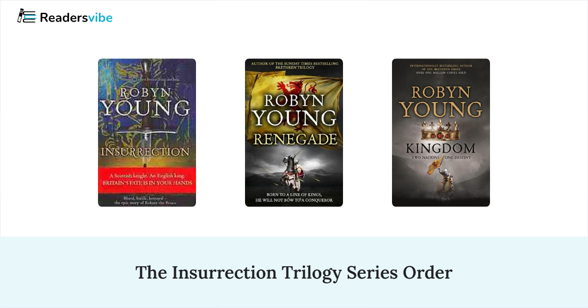 The Insurrection Trilogy Book Series In Order (3 Books)