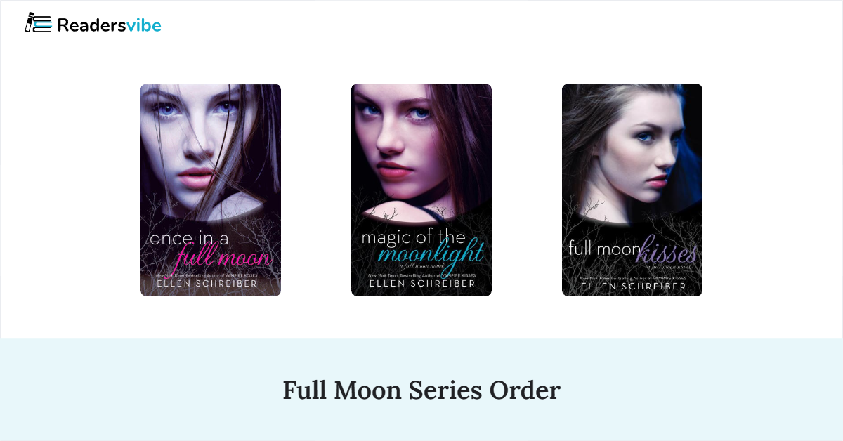 Full Moon Book Series In Order (3 Books)