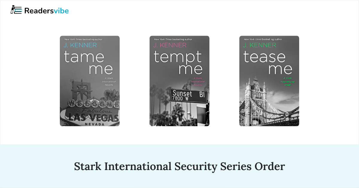Stark International Security Book Series In Order (3 Books)