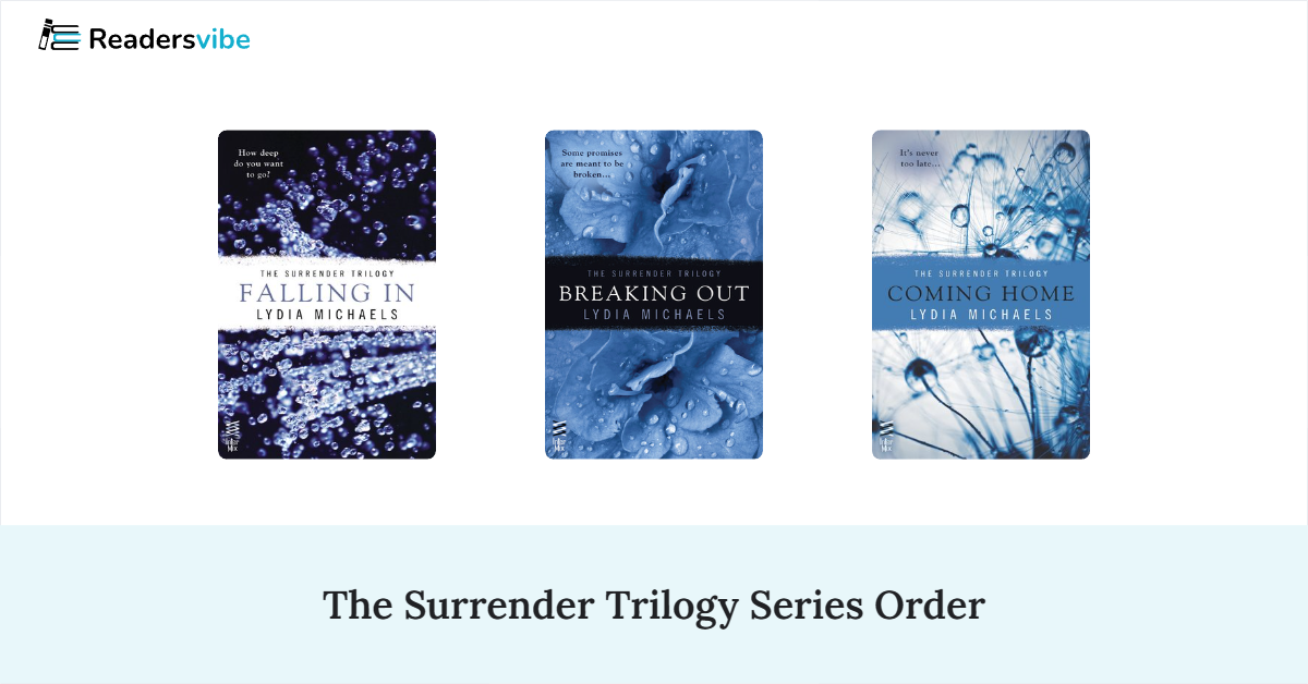 The Surrender Trilogy Book Series In Order (3 Books)