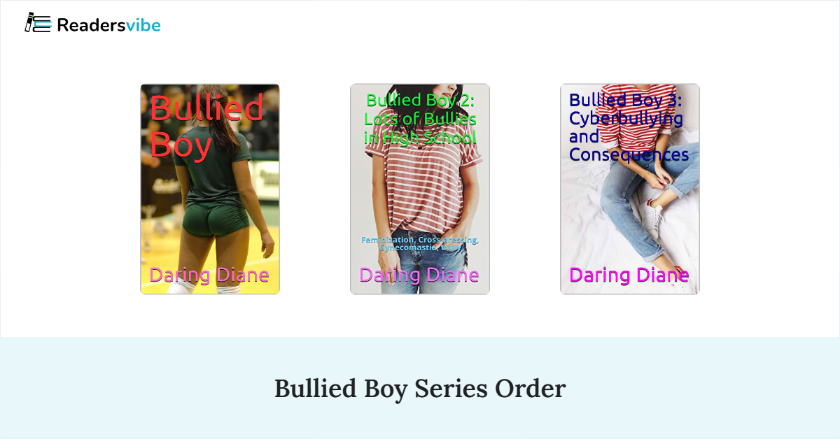 Bullied Boy Book Series In Order (4 Books)