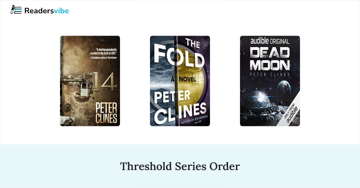Threshold Book Series In Order (4 Books)