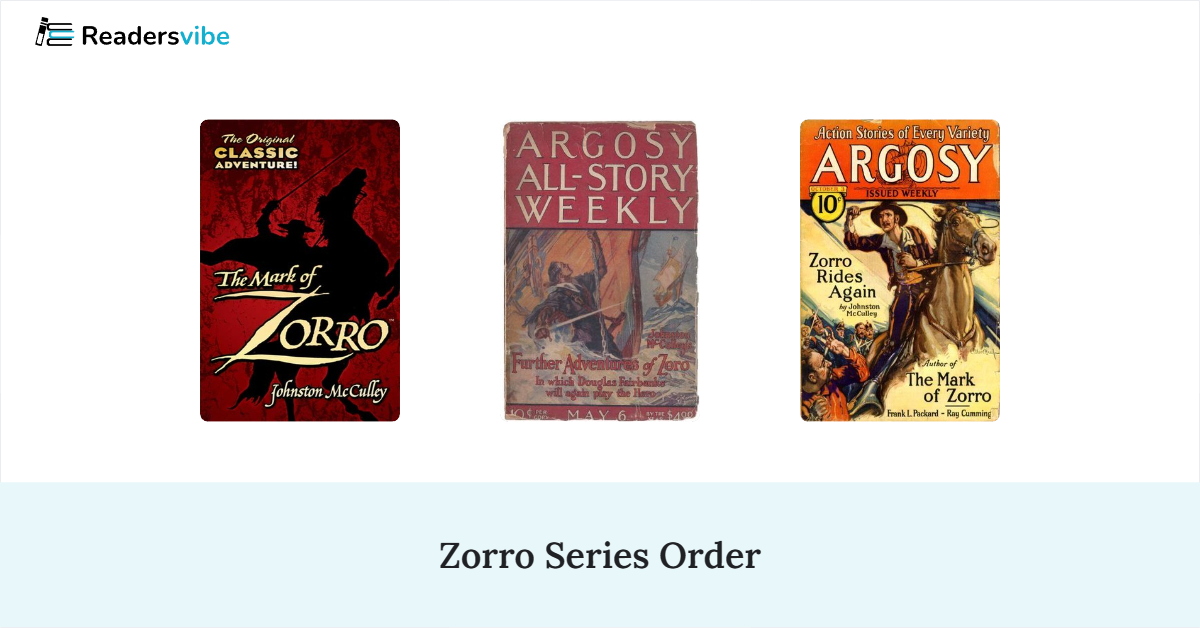 Zorro Book Series In Order (6 Books)