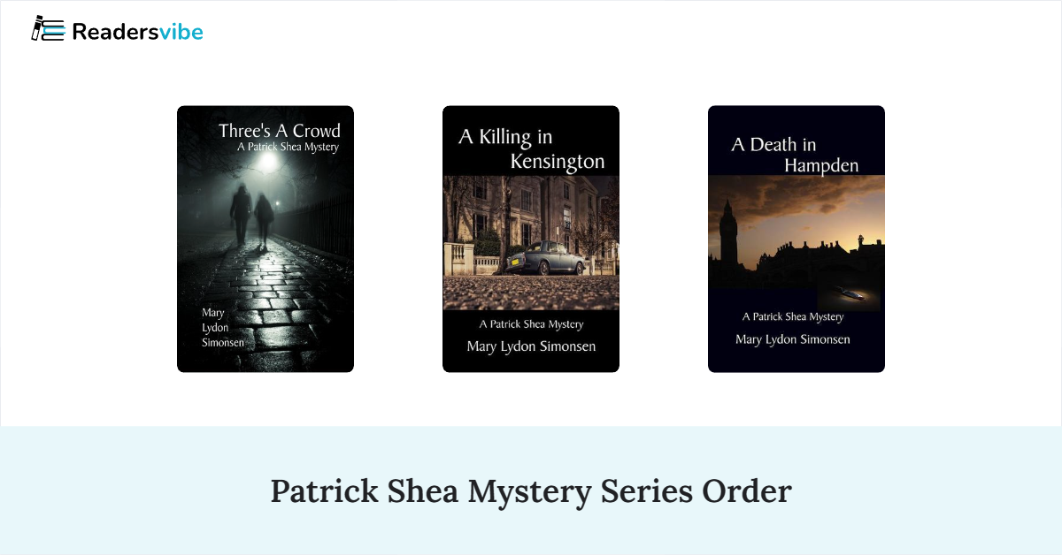 Patrick Shea Mystery Book Series In Order (5 Books)