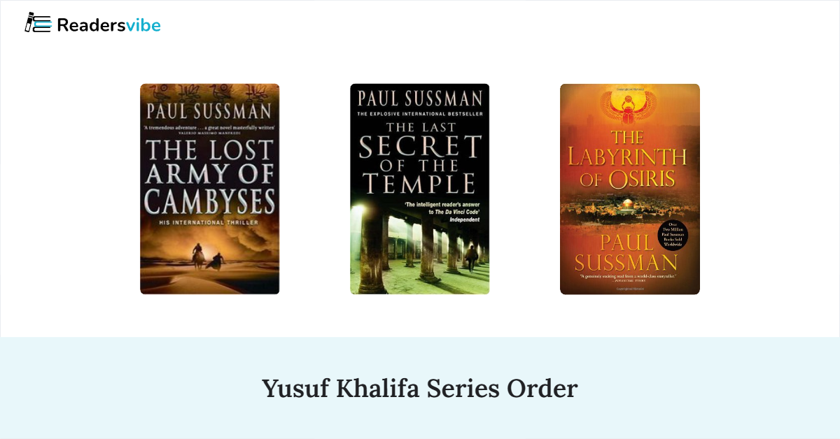 Yusuf Khalifa Book Series In Order (3 Books)