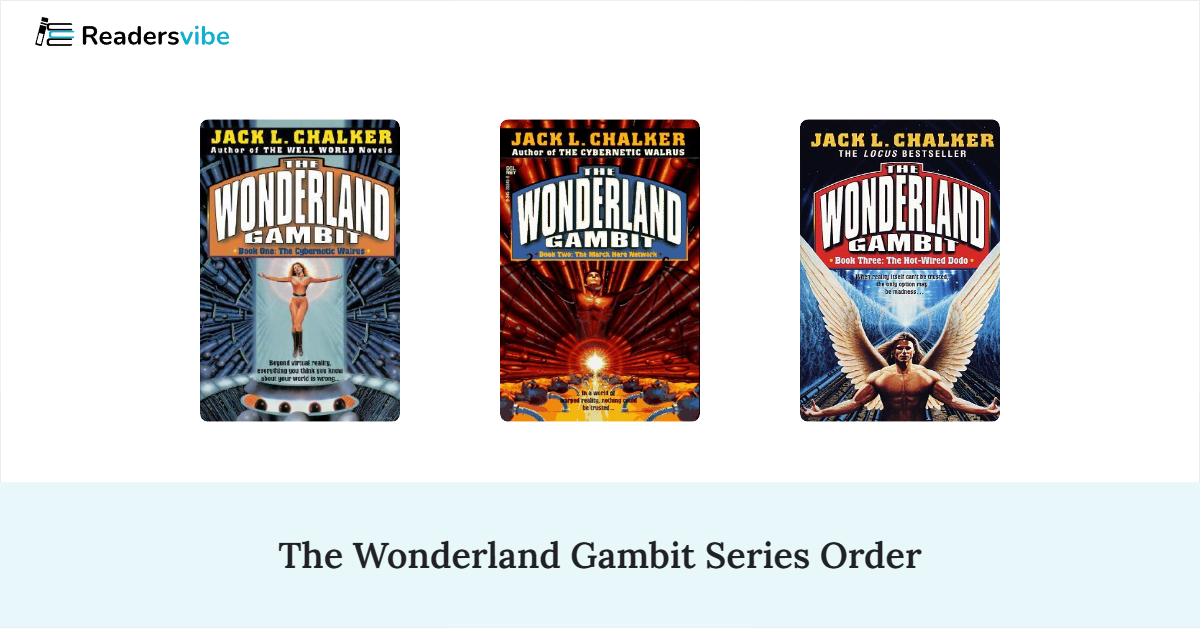 The Wonderland Gambit Book Series In Order (3 Books)