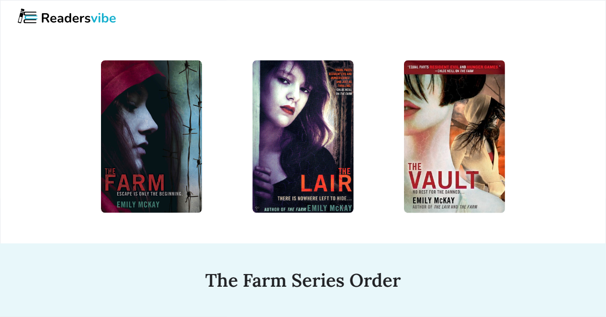 The Farm Book Series In Order (3 Books)