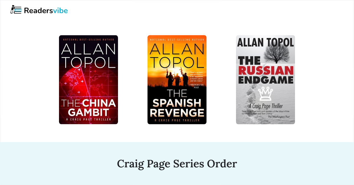 Craig Page Book Series In Order (6 Books)