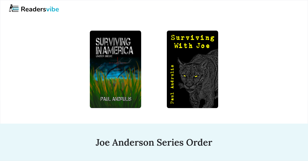 Joe Anderson Book Series In Order (2 Books)
