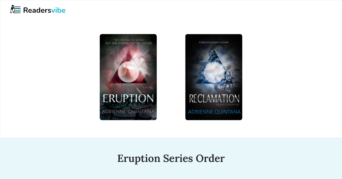 Eruption Book Series In Order (2 Books)