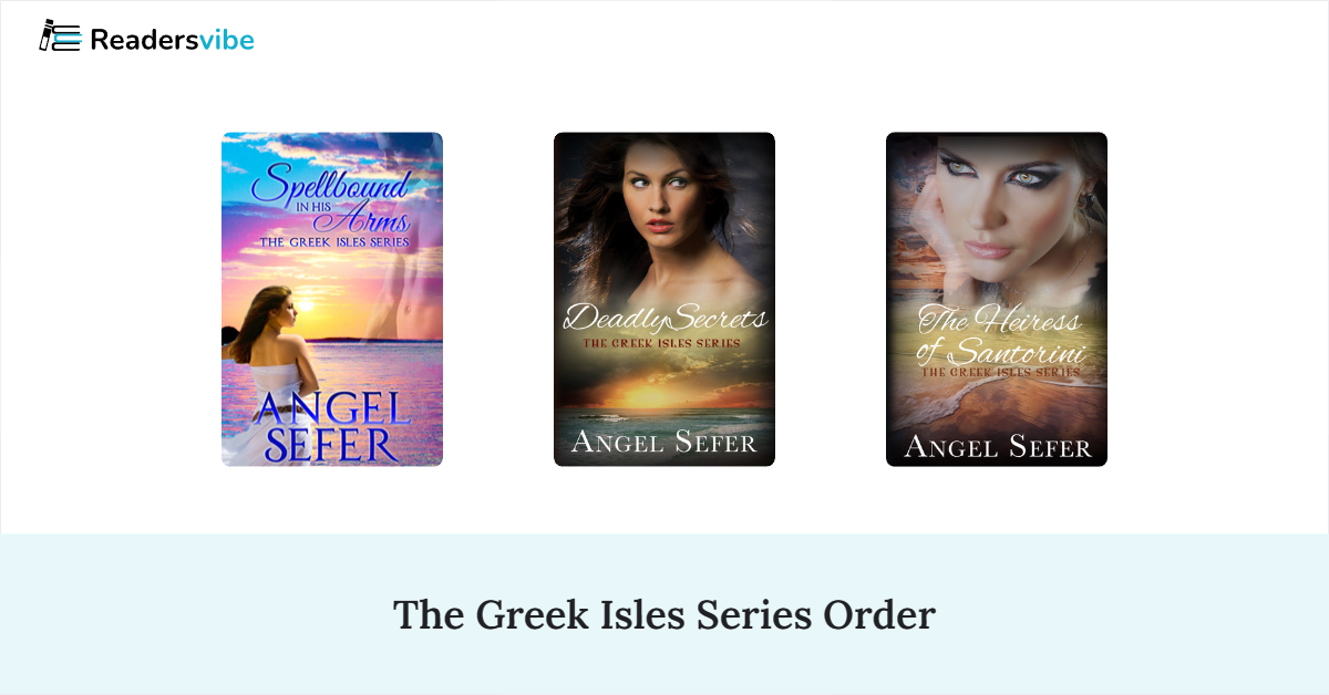 The Greek Isles Book Series In Order (4 Books)
