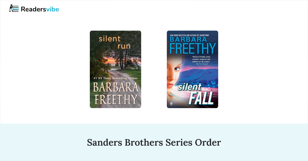 Sanders Brothers Book Series In Order (2 Books)