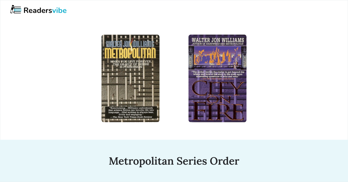 Metropolitan Book Series In Order (2 Books)