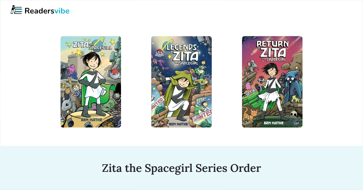 Zita the Spacegirl Book Series In Order (4 Books)
